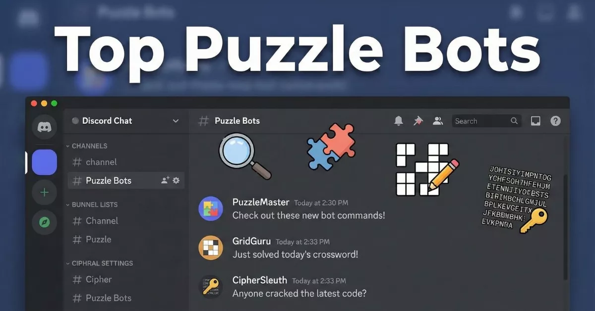 Best Puzzle Discord Bots 2025